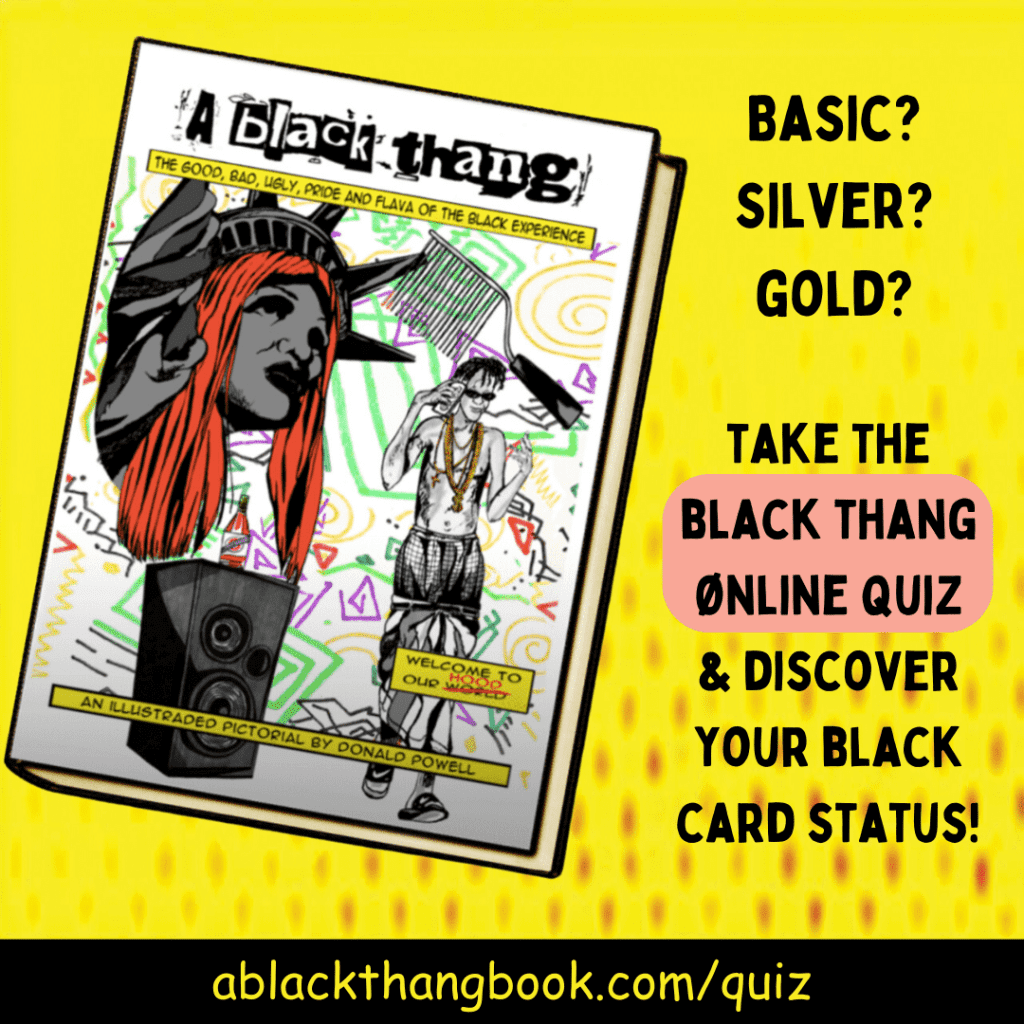 Gold - A Black Thang Book